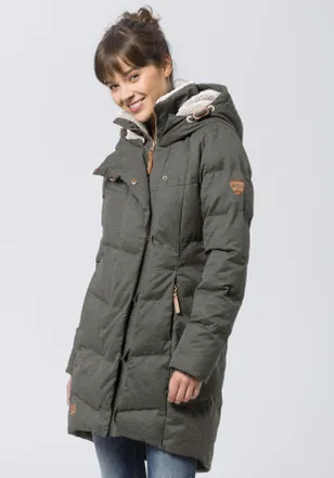 Ragwear Funktionsparka RAGWEAR PAVLA O, Damen, Gr. XXL, gr&uuml;n (olive), Web, Obermaterial: 100% Polyester. Futter: 100% Polyester. Wattierung: 100% Polyester, k