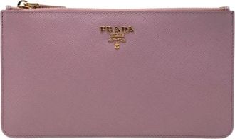 Prada Sac pochette Pre-owned - Femme - Pre-owned - Rose - Taille: ONE Size