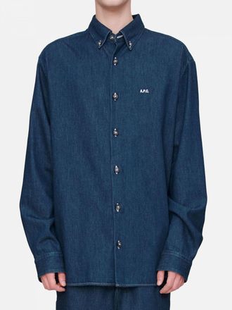 A.P.C. Chemise A. P.C. Homme couleur Bleu