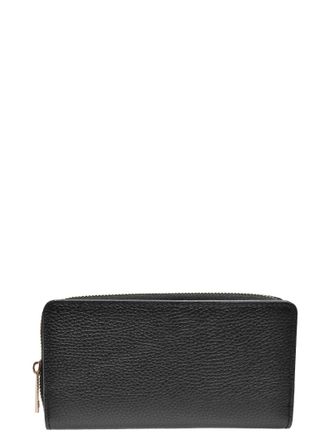 Anna Luchini Schwarz Rindsledertasche