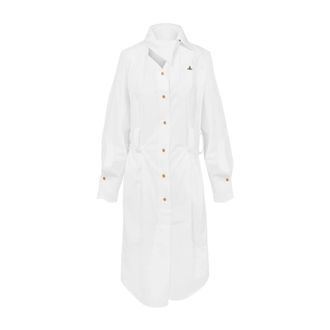 Vivienne Westwood Femme, Robes, Blanc, Taille: 38 FR Shirt Robes