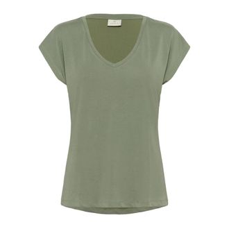 Kaffe Femme, Tops, Vert, Taille: 40 FR T-Chemises
