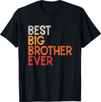 Generic Best Big Brother Ever Geschwister Vintage Distressed Big Brother T-Shirt