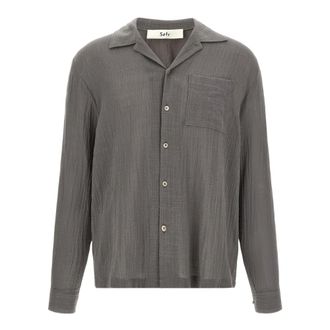 S&eacute;fr Chemise de tous les jours - Homme - Chemises - Gris - Taille: M