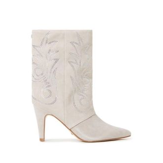 Guess Bottines &agrave; talon en cuir