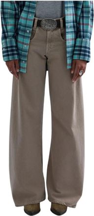 Replay Wide Jeans - - Jeans - Damen - Beige - W27