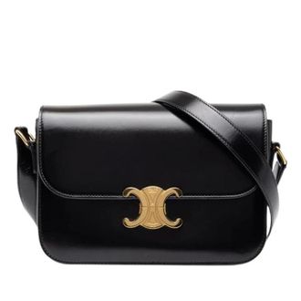 Celine Sac Triomphe Pre-owned - Femme - Pre-owned - Noir - Taille: ONE Size