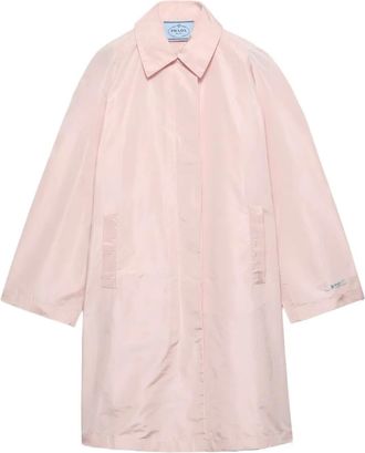 Prada manteau à manches raglan - Rose