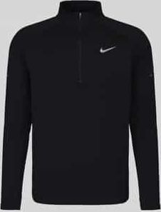 Nike Regular Fit Sport-Langarmshirt mit Troyer-Kragen