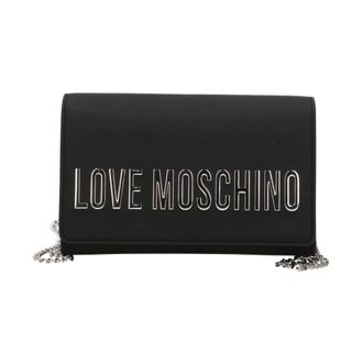 Love Moschino Bold Love Schultertasche - - Bags - Damen - Schwarzk - ONE SIZE