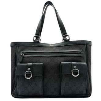 Gucci Pre-owned Vintage Tote Bag - - Pre-owned - Damen - Schwarzk - ONE SIZE