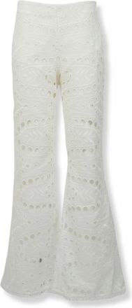 Charo Ruiz Ibiza Femme, Pantalons, Blanc, Taille: 40 FR Stern Pants