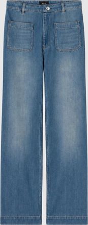A.P.C. Jean Victoria Washed Indigo