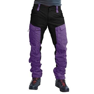 Generic Pantalon cargo pour homme - Respirant, tactique - Extensible - R&eacute;sistant &agrave; leau - Plusieurs poches - Pantalon de travail athl&eacute;tique - Pantalon de jogg