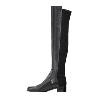 Stuart Weitzman Reserve Panelled Knee-High Stiefel - - Shoes - Damen - Schwarzk - 39 1/2 EU