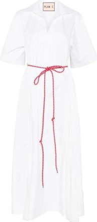 Plan C Plan C, Femme, Robes, Blanc, Taille: 38 FR Robes