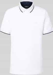 s.Oliver Red Label Regular Fit Poloshirt aus Baumwoll-Mix
