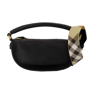 Burberry Womens Shoulder Bag Black Calfskin