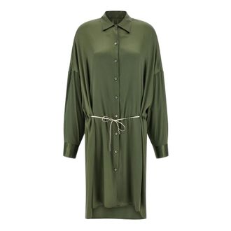 Dries Van Noten Dinidia Kleid - - Dresses - Damen - Gr&uuml;n - M