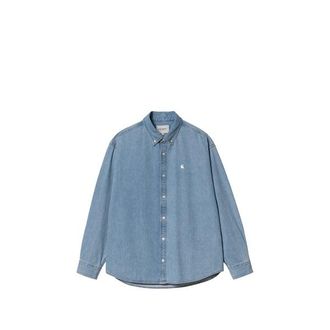 Carhartt Work in Progress Chemise ample &agrave; logo en coton