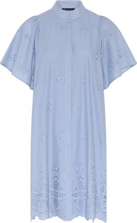 Bruuns Bazaar Femme, Robes, Bleu, Taille: 38 FR Robes chemises