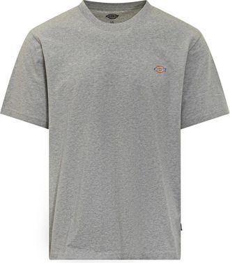 Dickies Homme, Tops, Gris, Taille: XL Crew Neck Logo T-shirts