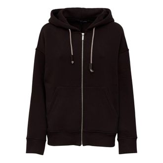 Max Mara Zip-throughs - - Sweatshirts & Hoodies - Damen - Braun - L