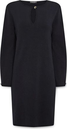 Elena Miro Femme, Robes, Bleu, Taille: 46 FR Knitted Dress