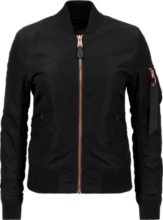 Alpha Industries Alpha Industries Damen MA-1 VF LW Bomberjacke, Black/Copper, S