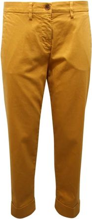 Mason's Femme, Pantalons, Jaune, Taille: 40 FR Pantalon carotte New York