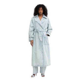 Gestuz GZparwana Denim coat - - Coats - Damen - Blau - XS