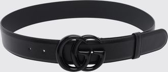 Gucci GG Marmont G&uuml;rtel aus Kalbsleder mit Monogramm-Schnalle