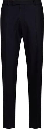 Pierre Cardin Pantalon uni en laine vierge m&eacute;lang&eacute;e