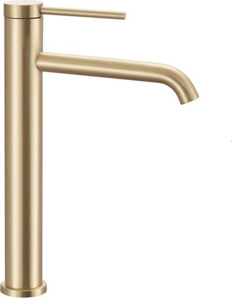 Rea Rubinetto Lavabo Rea Clif Gold Brush High