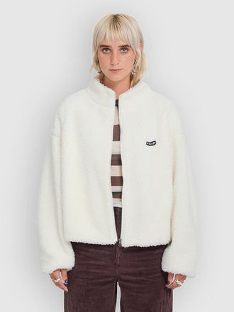 Volcom Wylding Out Sherpa Jacke off white