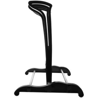 NUOBESTY Moderner Freistehender Stiefelst&auml;nder aus Metall und Kunststoff f&uuml;r 2 Paar Hohe Stiefel Stiefelregal f&uuml;r Eingangsbereich Langlebiger Schuh Organizer f