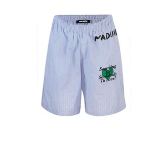 Barrow Blaue Baumwollshorts mit Seitentaschen - - Shorts - Herren - Blau - XL