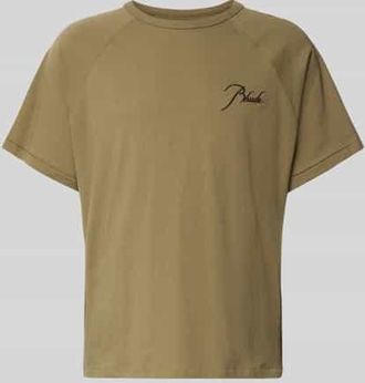 Rhude Regular Fit T-Shirt aus reiner Baumwolle