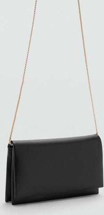 Mango Petit sac bandouli&egrave;re noir - Femme - Taille unique - MANGO