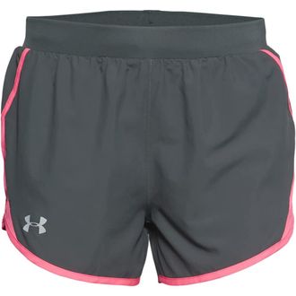 Under Armour Damen Fly by 2.0 Short Kurze Hose, Grau, XS