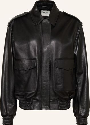 Arma Arma Lederjacke Astra schwarz