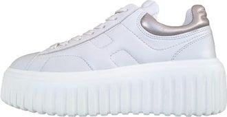 Hogan Chaussures de sport pour femme H-Stripes HXW6450FC60KU00GAN Ivoire et Or, ivoire (ral 1013), 36 EU