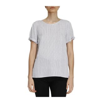 Michael Kors Leichte Jersey-Bluse - - Blouses & Shirts - Damen - Grau - M