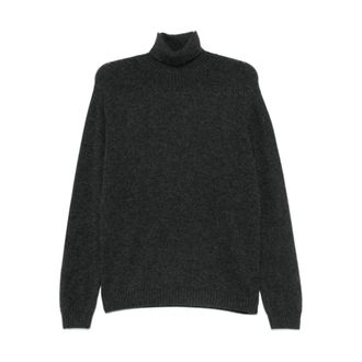 Boglioli Woll-Kaschmir-Rollkragenpullover - - Knitwear - Herren - Schwarzk - M