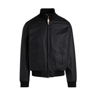 Manifattura Ceccarelli 7072 New Bomber - - Jackets - Herren - Schwarzk - 2XS