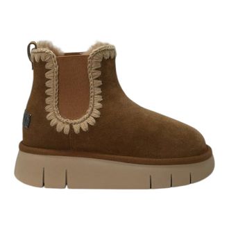 Mou Bottines Chelsea Bounce - Femme - Chaussures - Brun - Taille: 38 EU