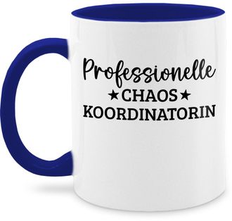 Shirtracer Tasse Tassen 325ml - Statement - Professionelle Chaos Koordinatorin I F&uuml;hrungskraft Weihnachtsgeschenke f&uuml;r Chefinnen I Teamleitung Geschenk Mama I Au