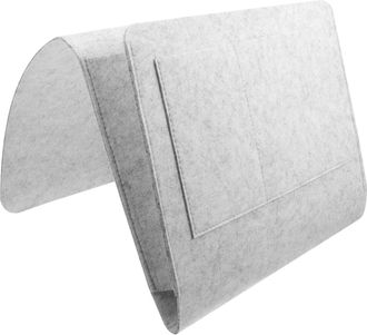 Valiclud Filz Bettseiten Hängeaufbewahrungstasche Platzsparender Organizer für Zuhause und Studentenwohnheim Robust und Leicht Zugänglich Praktischer Aufbewahr