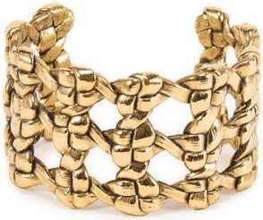 Aur&eacute;lie Bidermann Bracelet manchette tress&eacute; Maddock