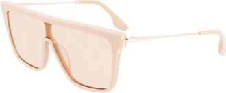 Victoria Beckham Femme, Accessoires, Beige, Taille: ONE Size Vb650S Lunettes de soleil